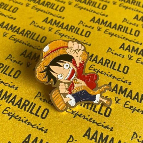 Pin Luffy completo #1 – AAMAARILLO